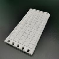 China Durable White Anti-Static IC Chip Tray 6.0mm | 164×82×11.5mm Dimensions | ROHS Certified for sale