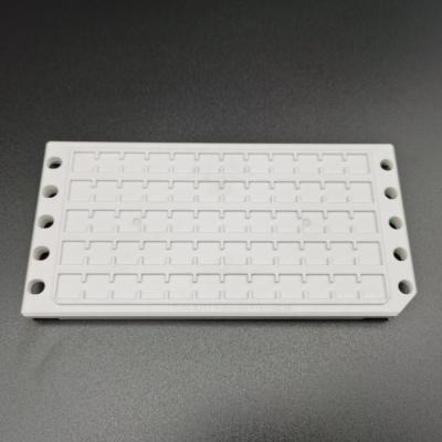 China Durable White Anti-Static IC Chip Tray 6.0mm | 164×82×11.5mm Dimensions | ROHS Certified for sale