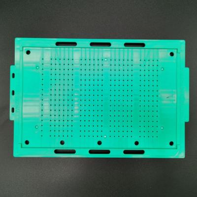 China Anti Static IC Tray Conductive Precision Green 139x210x7mm for Electronic Components for sale