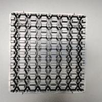 China Through Hole Structure IC Packaging Tray 129.5x135mm with 49 Cavity Matrix and ESD Protection for sale