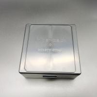 China Custom Slot Type Anti Static Plastic Box ESD Conductive Chip Loading Tray 133.88x120x20.10mm 50PCS Capacity for sale