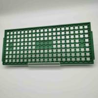 China Antistatic PPE Green JEDEC IC Trays 322.6x135.9mm for BGA Chip and Module Storage for sale