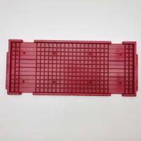 China ABS Standard Red JEDEC IC Tray Cover 322.6x135.9x7.62mm Anti-Static ESD Protection 1.0x10⁴-1.0x10¹¹Ω for sale