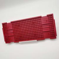 China ABS Standard Red JEDEC IC Tray Cover 322.6x135.9x7.62mm Anti-Static ESD Protection 1.0x10⁴-1.0x10¹¹Ω for sale
