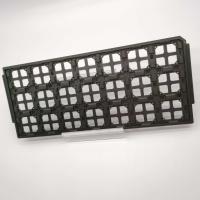 China Custom Black ESD JEDEC IC Trays 322.6x135.9mm for PCBA Module Ultrasonic Cleaning for sale