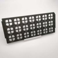China Custom Black ESD JEDEC IC Trays 322.6x135.9mm for PCBA Module Ultrasonic Cleaning for sale