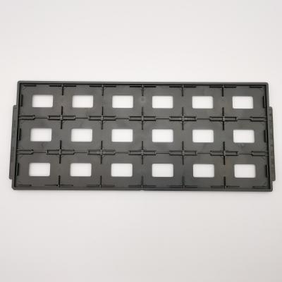 China JEDEC Standard IC Transport Trays 7.62mm & 12.19mm Thickness with Anti-static 10⁴-10¹¹Ω Range for sale