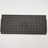 China Permanent Antistatic JEDEC Matrix Trays 322.6x135.9x7.62mm for IC Component Transport with 10⁴-10¹¹ Ω Surface Resistance for sale