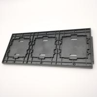 China JEDEC Standard ESD Component Tray HIPS Material 7.62mm/12.19mm Thickness for IC Chip Protection for sale