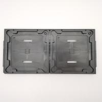 China Black HIPS Custom JEDEC Trays 322.6x135.9mm for Electronic Component Storage with ESD Protection for sale