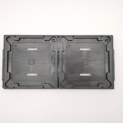 China Black HIPS Custom JEDEC Trays 322.6x135.9mm for Electronic Component Storage with ESD Protection for sale