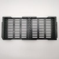 China ESD Black Plastic Matrix Trays for Connector Storage 135.9x322.6x30.4mm with 24 Cavities and 150°C Temperature Resistance for sale