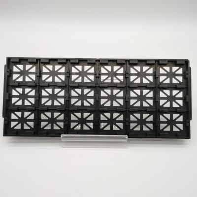 China Custom Anti-Static JEDEC Trays for LGA Package - 322.6×135.9×10.3mm Dimensions with 18-Cavity Matrix for sale