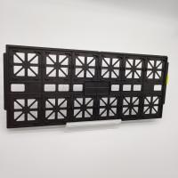China IoT Module Anti Static JEDEC Matrix Tray 322.6x135.9mm with 12 Cavities for PCB Protection for sale