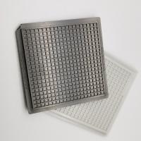China Reusable Plastic IC Chip Tray 2 Inch 56 Cavity ABS Material ROHS Certified for Semiconductor Packaging for sale