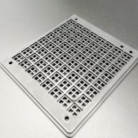 China SGS Approved Reusable Stackable ESD Safe Tray 119x133x6mm Black 64 Cavity for sale