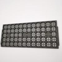 China ROHS Black ESD JEDEC Tray 322.6x135.9mm for LGA IC Chips with 150°C Temperature Resistance for sale