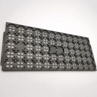 China ROHS Black ESD JEDEC Tray 322.6x135.9mm for LGA IC Chips with 150°C Temperature Resistance for sale