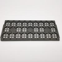 China PPE Black ESD JEDEC IC Tray 322.6x135.9mm for LGA Chip Package with 150°C Temperature Resistance for sale