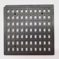 China Heat Resistant Waffle Pack Chip Trays Light Weight Corrosion Resistance for sale