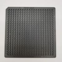 China PC Waffle Pack Chip Trays HN21064 for Optoelectronics - 101.6×101.6×4.5mm Outline with 400 Cavity Capacity for sale