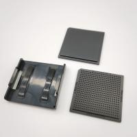 China ESD Black Waffle Pack IC Chip Tray 50.7x50.7x4mm for Micro Die with 440 Cavities and 10⁴-10¹¹Ω Resistance for sale