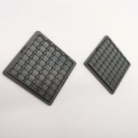 China ESD PC Bare Die Trays 50.8x50.8mm with 48 Cavities for Wafer Die Packaging for sale