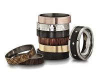 China Classic Polished Stainless Steel Ring Hypoallergenic Rust Resistant for sale