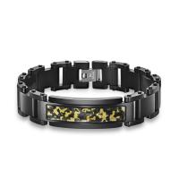China Luxury and Unique Flower Men Stainless Steel Watch Chain Bracelet for sale