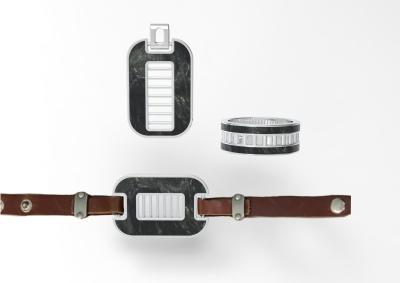 China Custom Men's Carbon Fiber Jewelry Set Ring And Pendant Set Stainless Steel Bracelet for sale