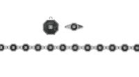 China Carbon-Zircon Chic Jewelry Set | Feather-Light & One-of-a-Kind, DIY Your Own Sparkle for sale