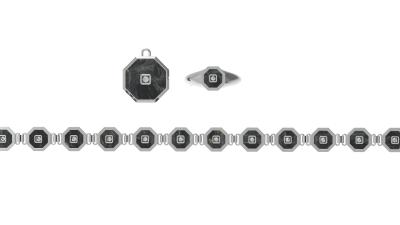 China Carbon-Zircon Chic Jewelry Set | Feather-Light & One-of-a-Kind, DIY Your Own Sparkle for sale
