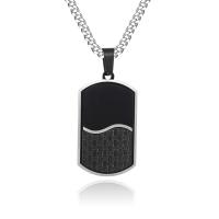 China 2025 Stocked Goods Square Shape Men's Pendants Men Necklace With Fast Shipping for sale
