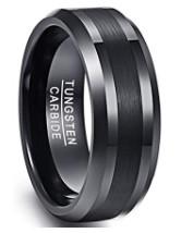 China Gold Pattern Men's Tungsten Carbide Wedding Ring Support Mould Making for sale