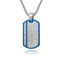 China Square Religious Special Design Cross Pendant Necklace for Men , Stainless Steel Men's Cross Necklace Christian Jewelry for sale