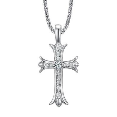 China With  Diamond Metal Prayer Choker for Men Stainless Steel Link Chain Necklaces Fine Jewelry Anniversary Occasion for sale