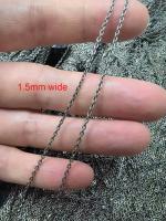 China Hot Sale O Chain Titanium Chain Titanium Accessories TA1 Pure Titanium Chain Stock – Black & Blue Anodized | In Stock for sale
