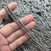 China Hot Sale Box Chain Titanium Chain Titanium Accessories for Men's Chain In Stock for sale