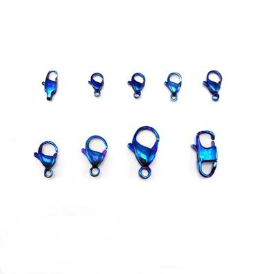 China Hot Sale Titanium Lobster Clasp Matched with Chain Men's Necklace and Titanium Accessories in Stock for sale