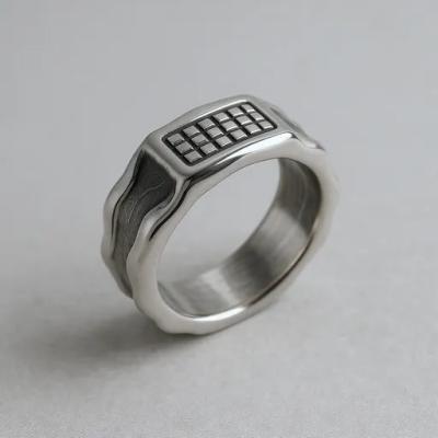 China Die casting Custom Rings Mixed Finger Rings Random Size Types Stainless Steel Jewelry Rings for Men and Women for sale