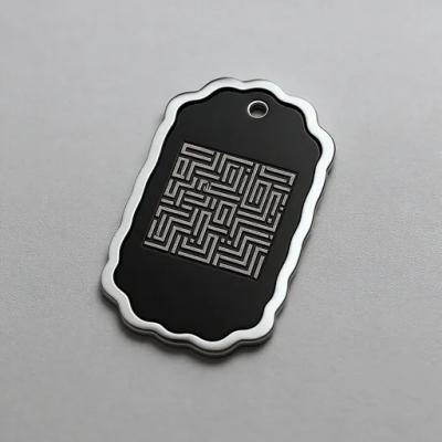 China Versatile Men's Pendant: Lightweight metal,black accent,day to night use for sale