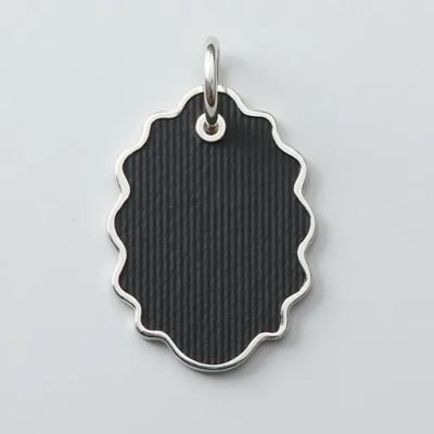 China Vintage Black leaf Men's Pendant,Showing a Gentleman's Retro Style for sale