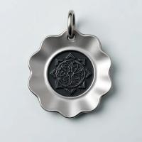 China Trendy Men's Pendant:Metal black blocking,easy to layer/wear alone for sale