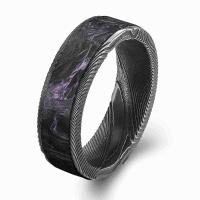 China Mysterious Purple Forged Carbon | Sky on Your Fingers, Customize Your Dreamy Style for sale