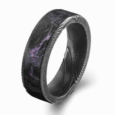 China Mysterious Purple Forged Carbon | Sky on Your Fingers, Customize Your Dreamy Style for sale