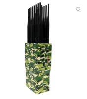 China 5G LTE Cellular Signal Jammer with 16000mAH Battery and 21W Power Output for Multi-Band Coverage for sale