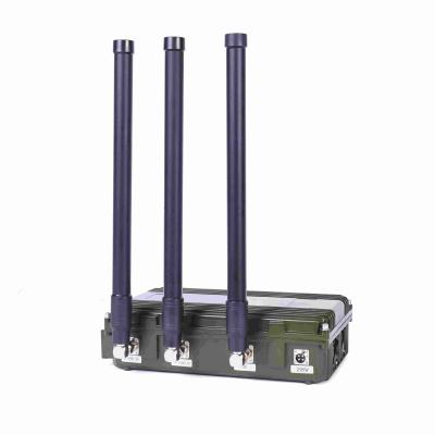 China 720-1050MHz C-UAS Anti-Drone Car Jammer System with 160W Total Power and 50W RF Output for sale