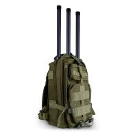 China Portable Anti-Drone RF Jammer Backpack with 90W Power and 2000m Range for UAV Defense for sale