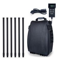China 6-Channel Anti-Drone Jammer Backpack System 350W RF Power 2km Range GPS UAV Neutralization for sale