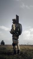 China 6-Channel Anti-Drone Jammer Backpack System 350W RF Power 2km Range GPS UAV Neutralization for sale